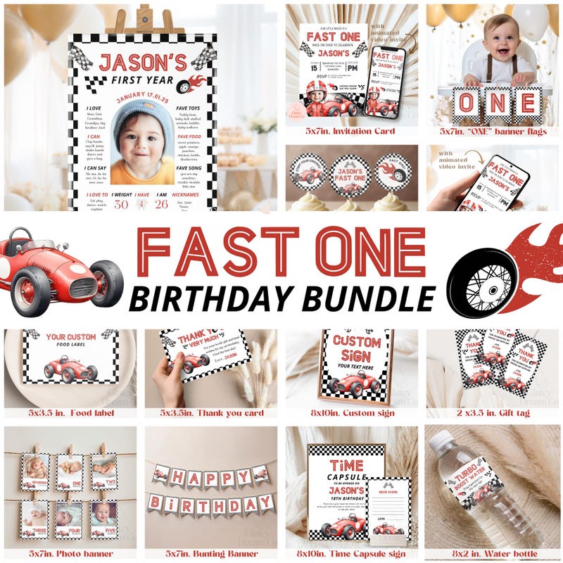 Its a Fast One Birthday - Etsy