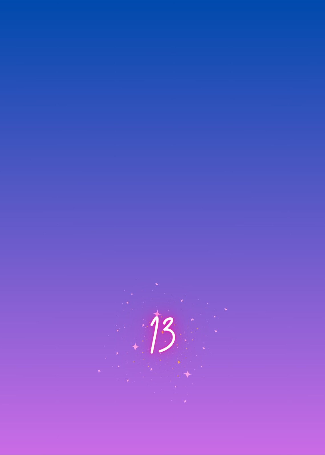 Editable NEON Girl 13th Birthday Party Invitation - Etsy UK