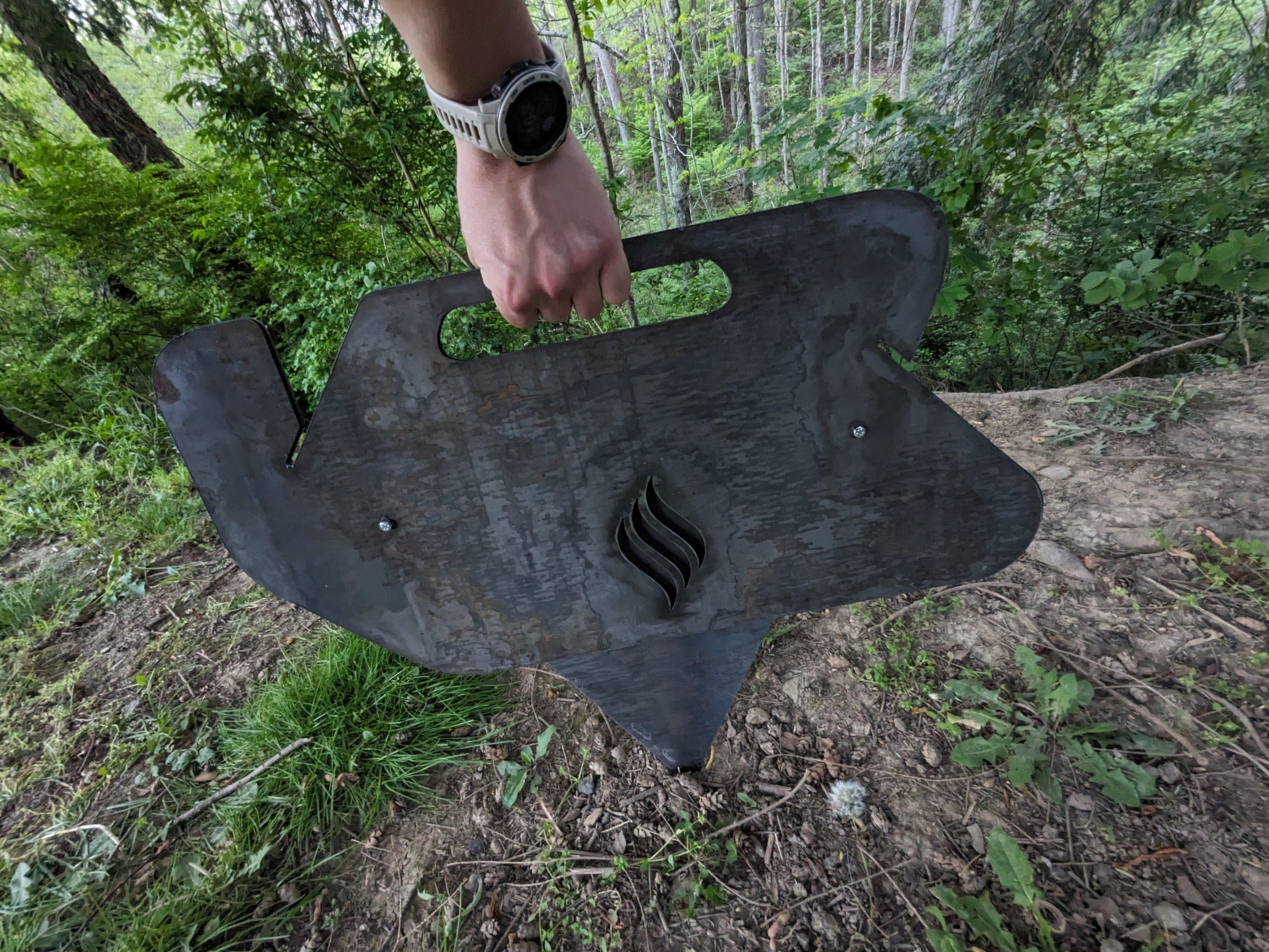 Portable Fire Pit Triangle - Etsy