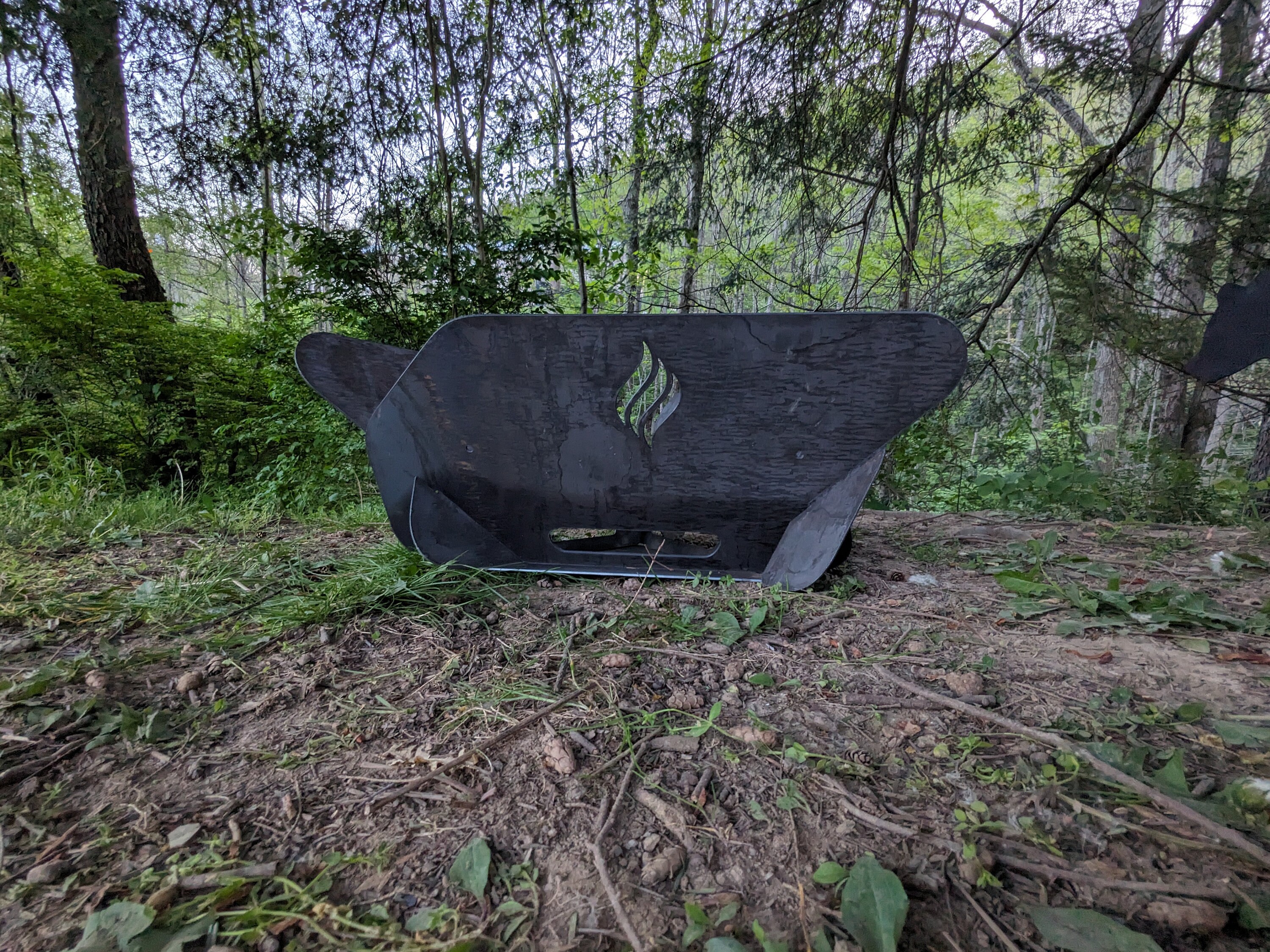 Portable Fire Pit Triangle - Etsy