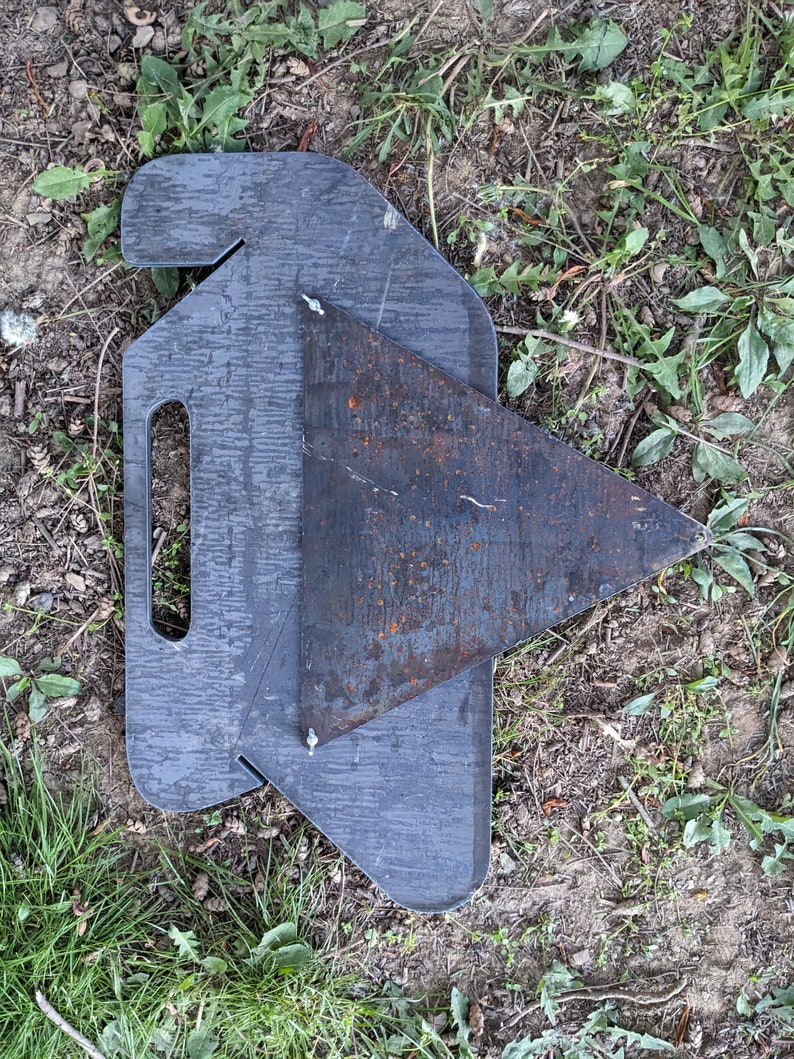 Portable Fire Pit Triangle - Etsy
