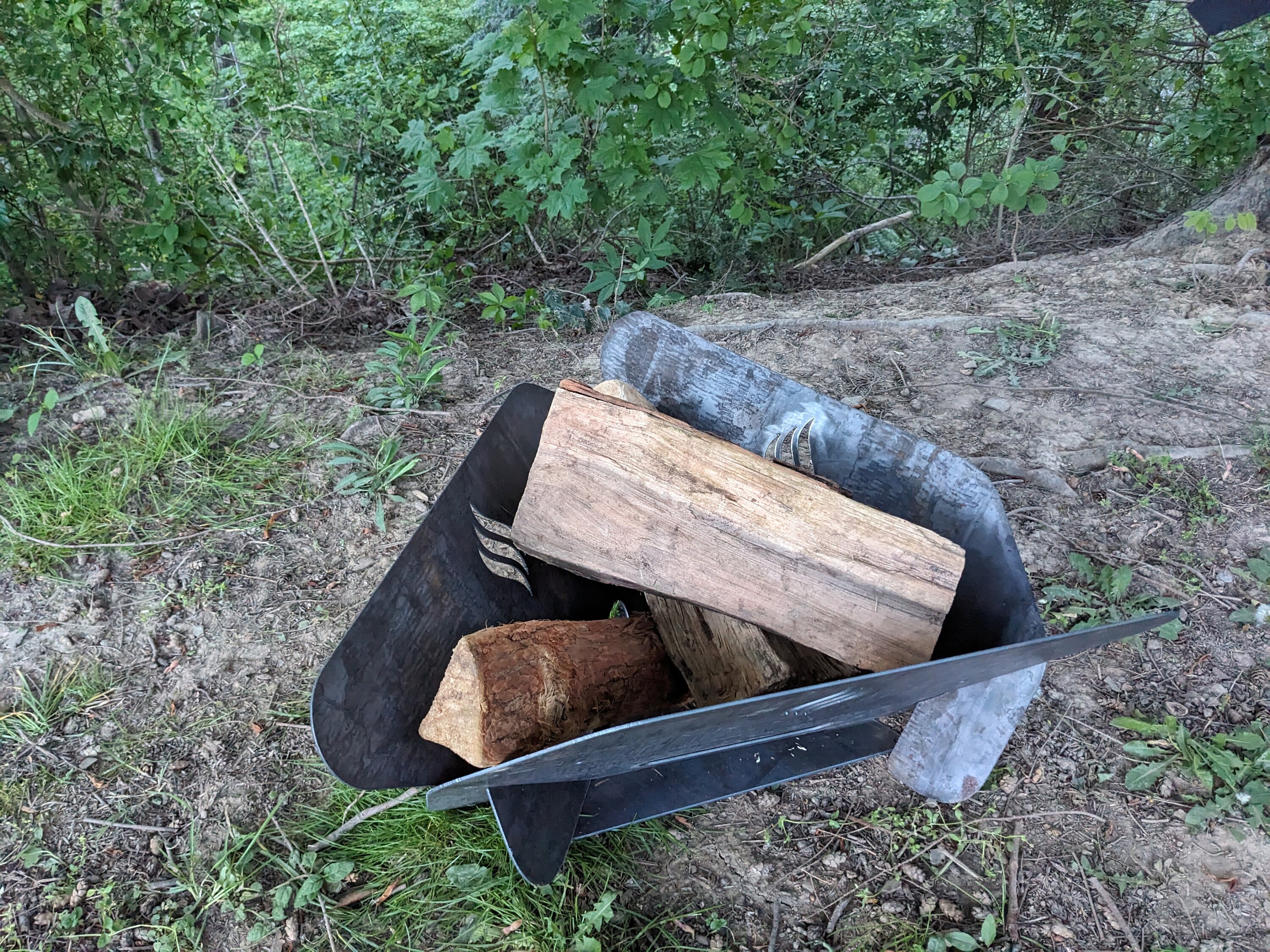 Portable Fire Pit Triangle - Etsy