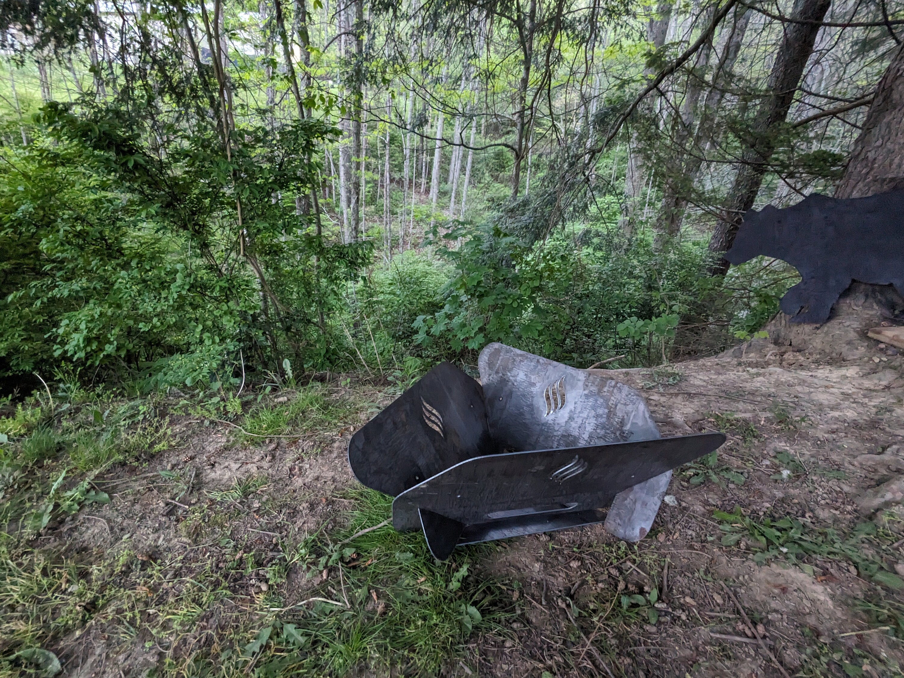 Portable Fire Pit Triangle - Etsy