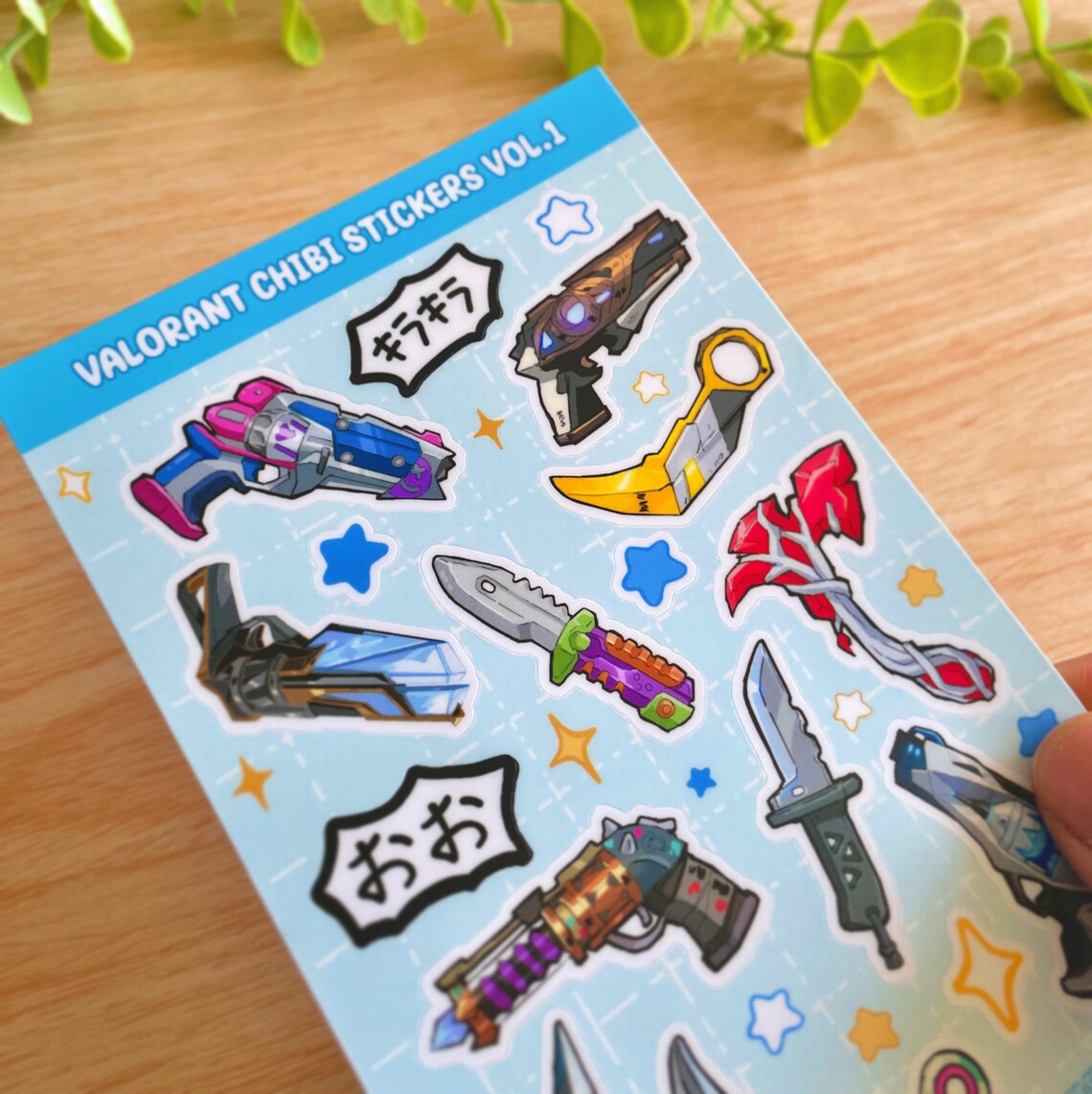 Cute Valorant Chibi Sticker Sheet Waterproof - Etsy
