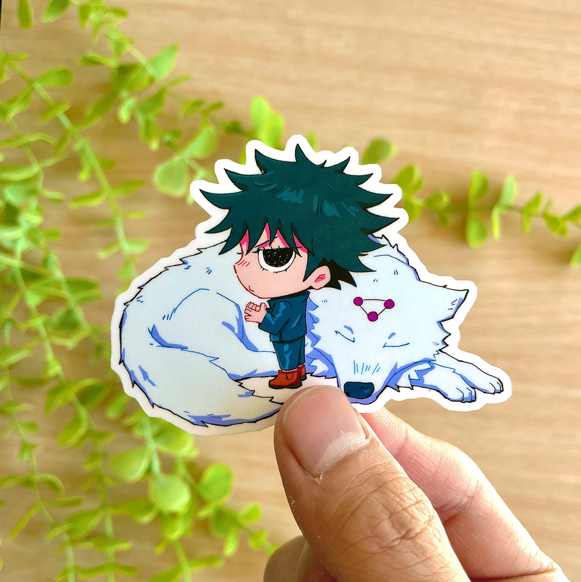 Cute JJK Megumi Sticker - Etsy