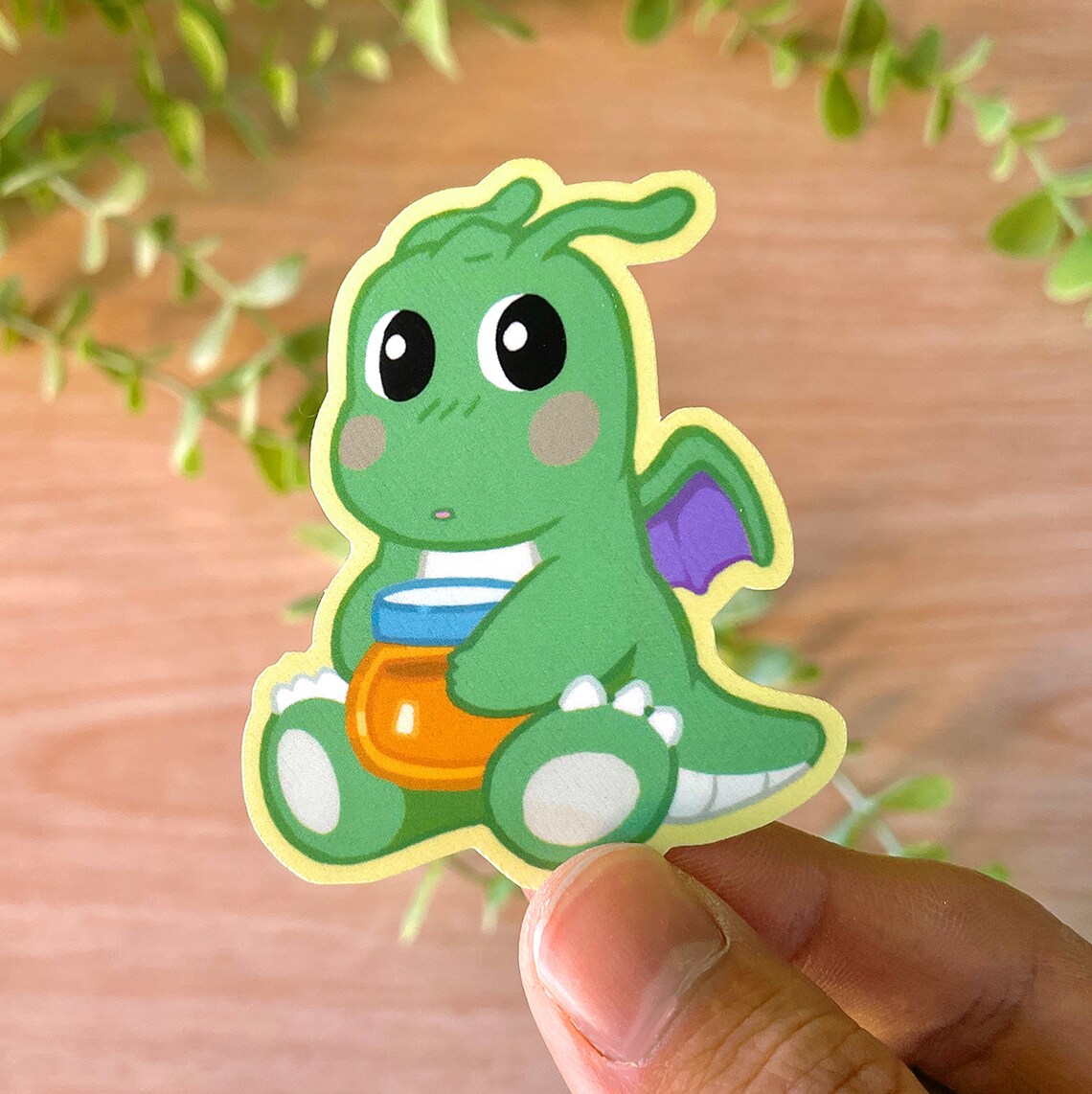 Cute Chibi Dragonite and Shiny Dragonite Sticker - Etsy