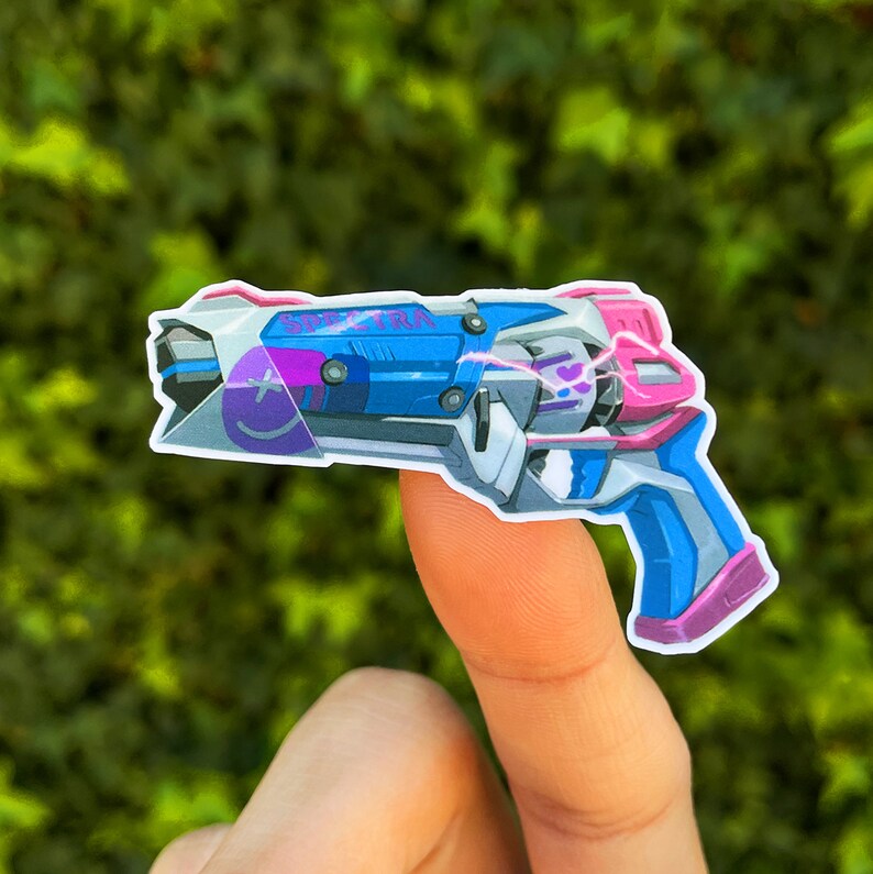 Retro Anime Style Valorant Sheriff Sticker Sheet - Etsy