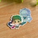 Cute JJK Yuta and Rika Sticker - Etsy