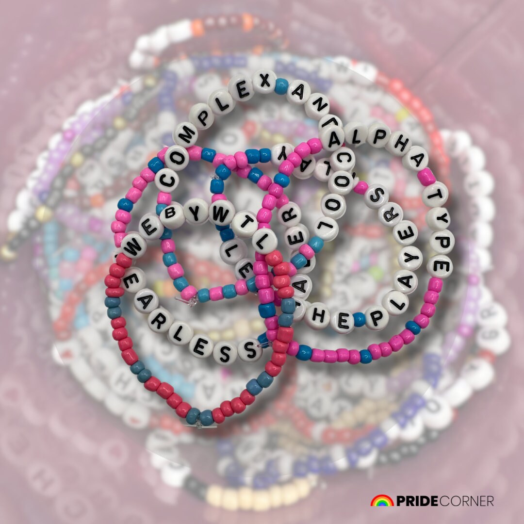 Taylor Swift 'the Man' Lyric Bracelets From Lover Album - Etsy