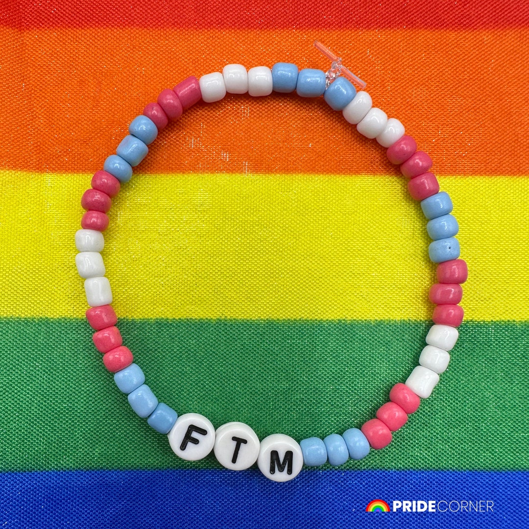FTM Transgender Pride Bracelet - Etsy