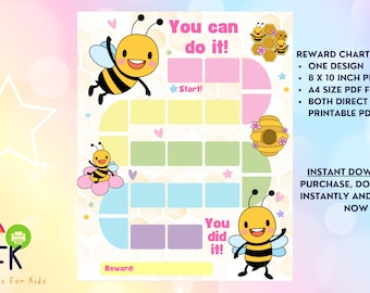 Koala Reward Chart | Kids Routine Sticker Chart | Digital Printable ...