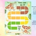 Monkey Reward Chart Kids Routine Sticker Chart Digital Printable Cute ...