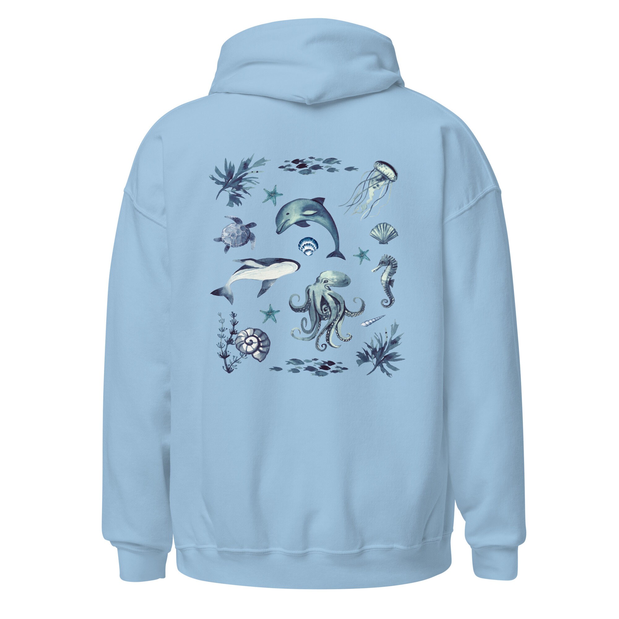Ocean Animal Shirt Ocean Beach Hoodie Ocean Inspired Style Orca Shirt ...