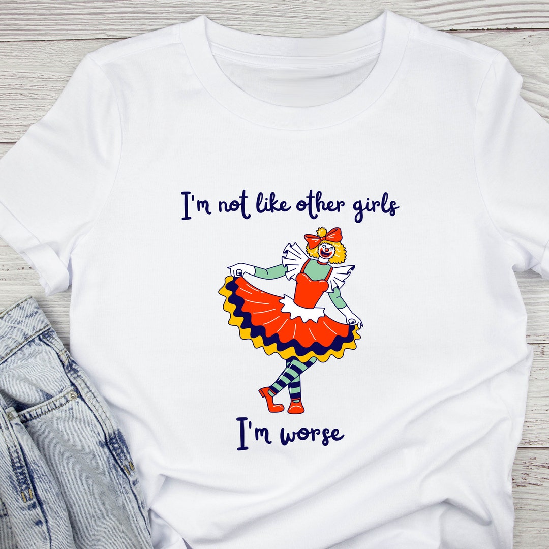Clown Shirt Clowncore Shirt Clown Girl Clown Core Kidcore Shirt Kidcore ...
