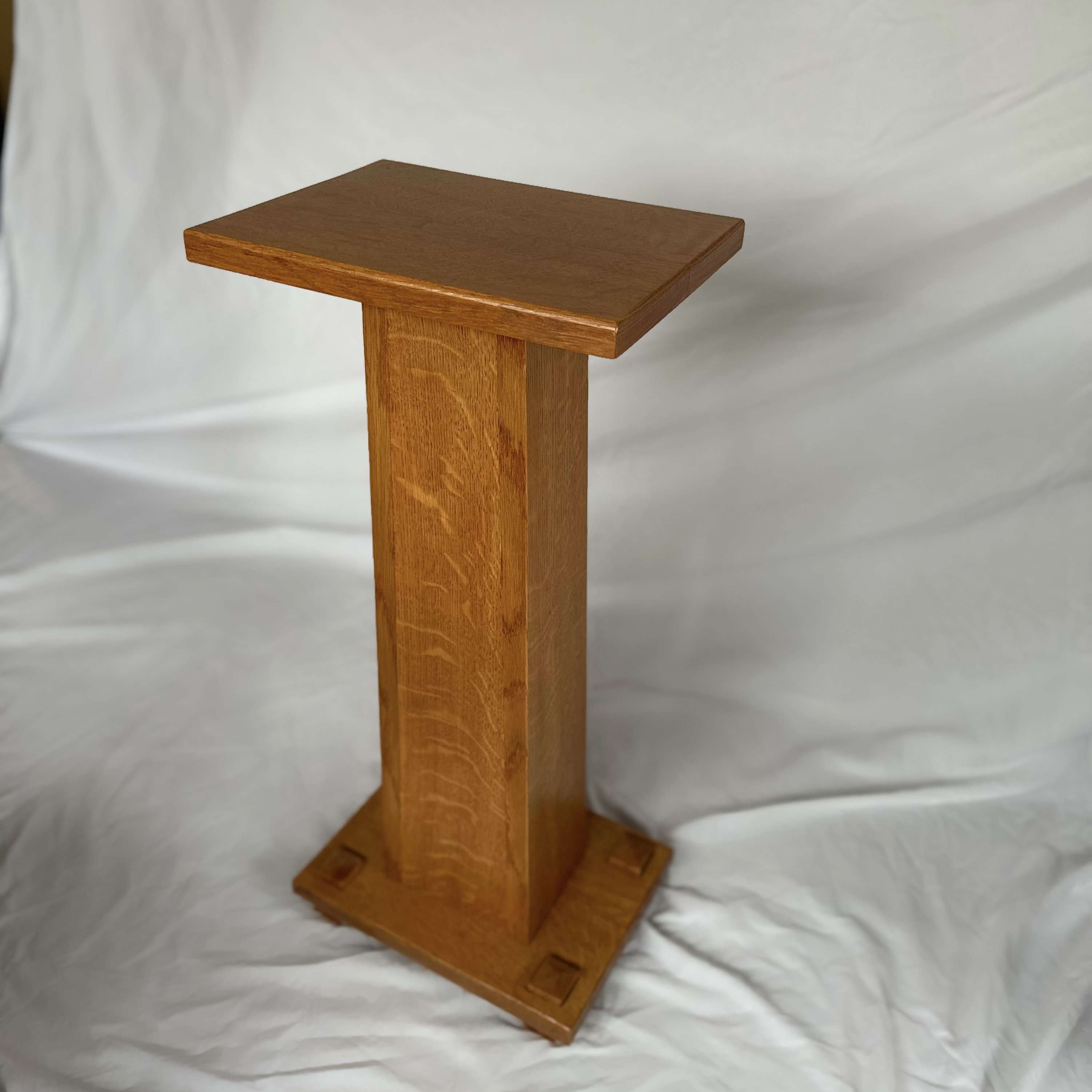 Mission Oak Pedestal Stand - Etsy