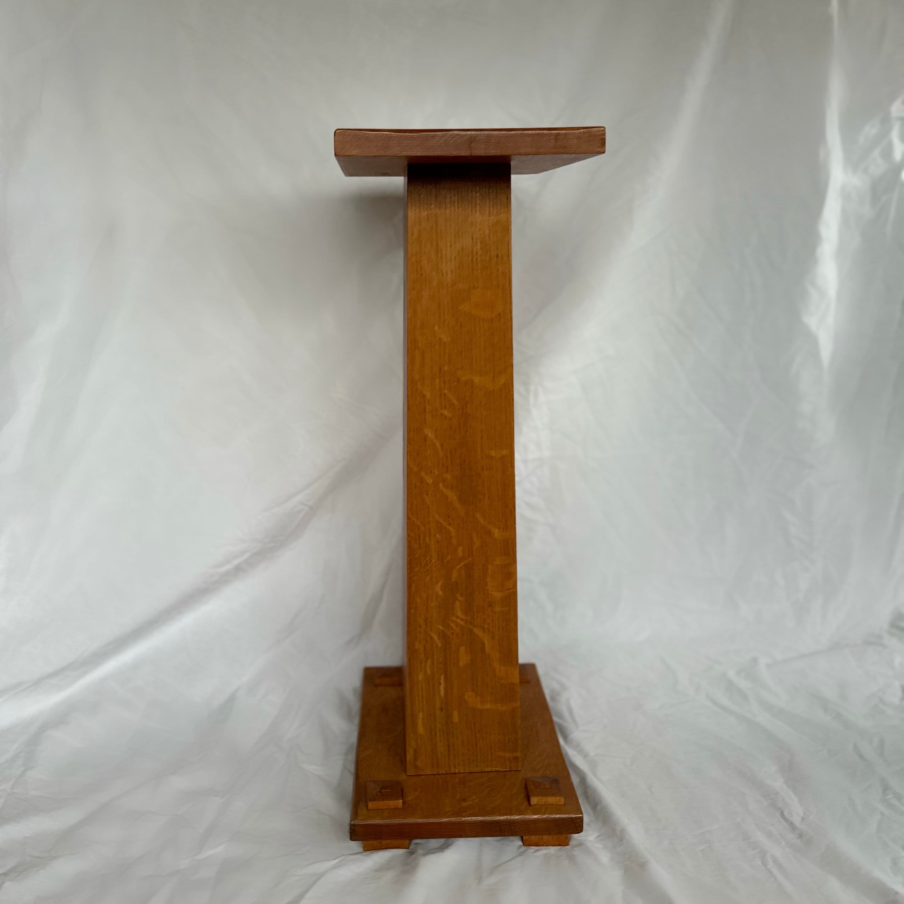 Mission Oak Pedestal Stand - Etsy