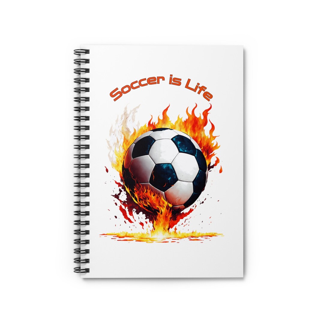 Soccer Journal School Notebook Soccer Notebook Gift for Child Gift for ...