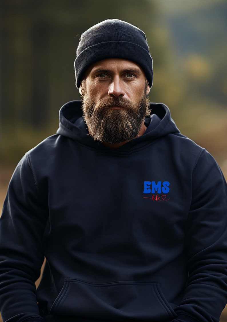 EMS Life Hoodie Sweatshirt, Paramedic Sweatshirt, EMT Unisex Heavy ...