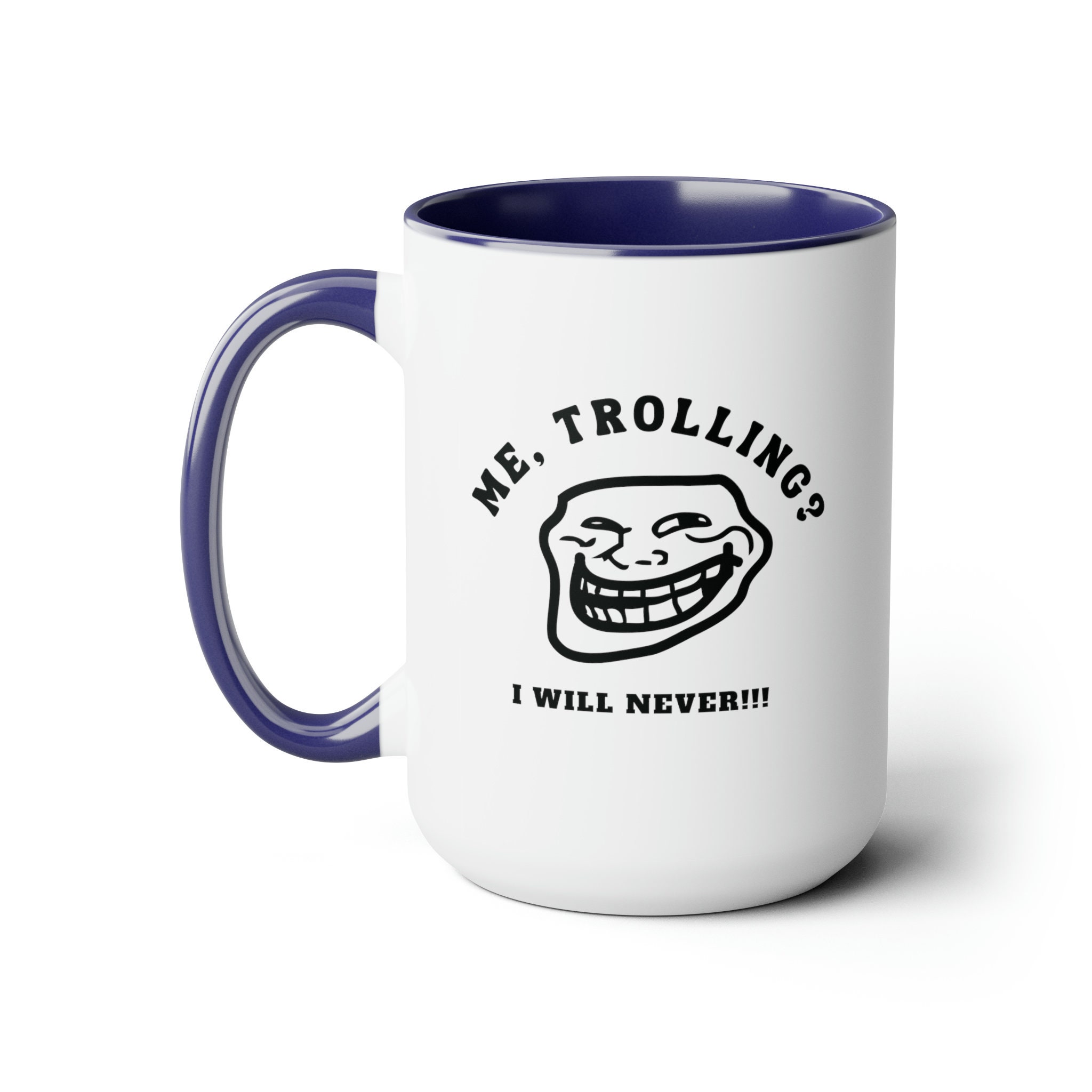 Troll Face Meme Mug, Funny Mug, Meme Gift, Meme Coffee Mug, Troll Gift ...