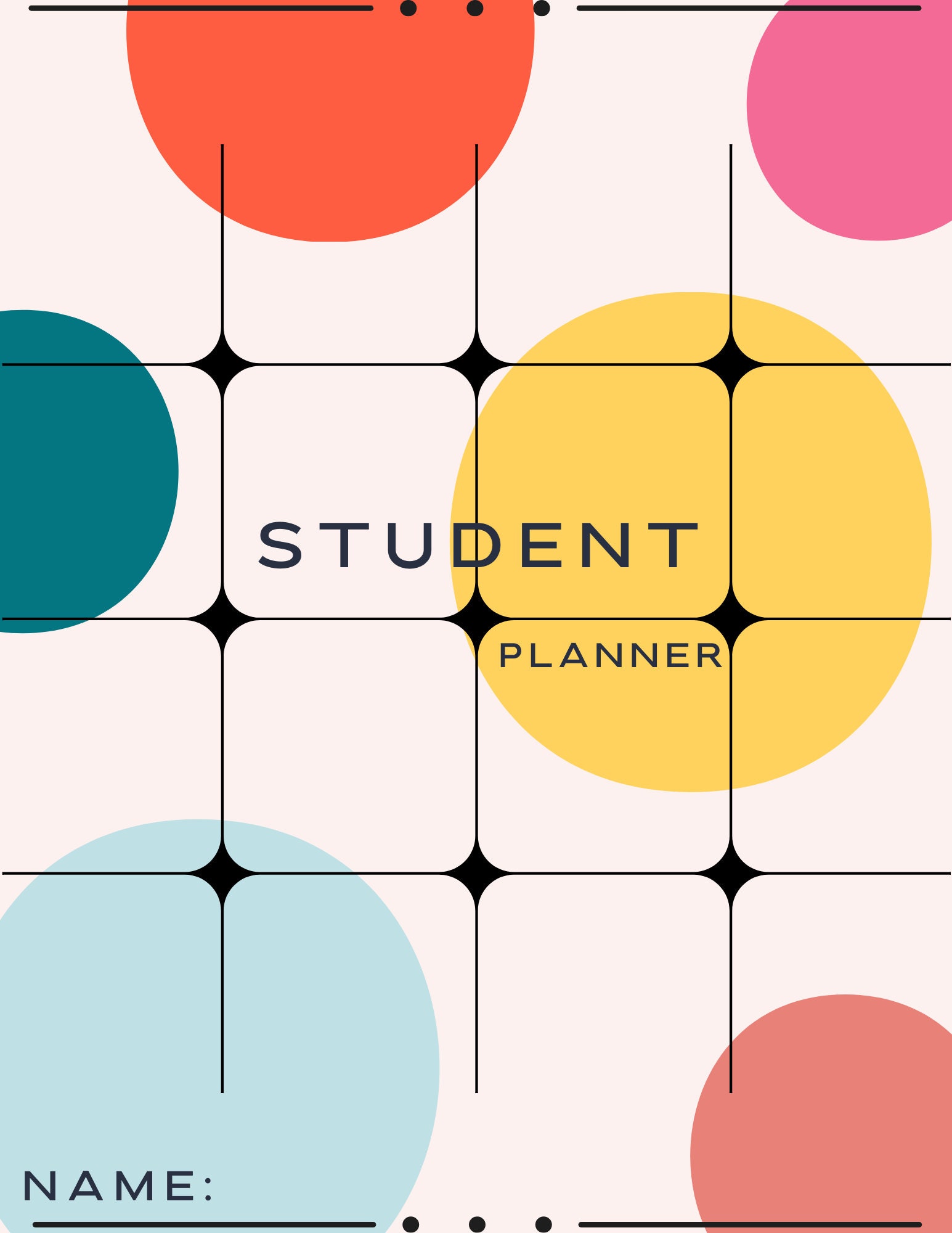 Printable Weekly Student Academic Homework and Daily Assignment Planner ...