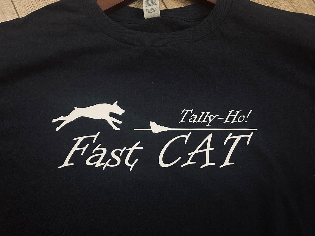 Personalized Dog Fast CAT Tally Ho Classic Unisex T-shirt - Etsy