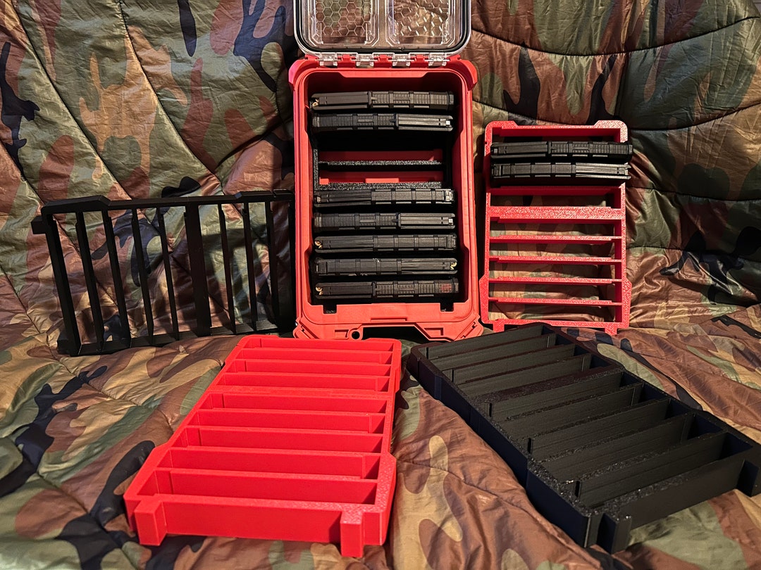 MAGOUT Pmag 9 Magazine (.223) Holder for Your Milwaukee Packout Box. - Etsy