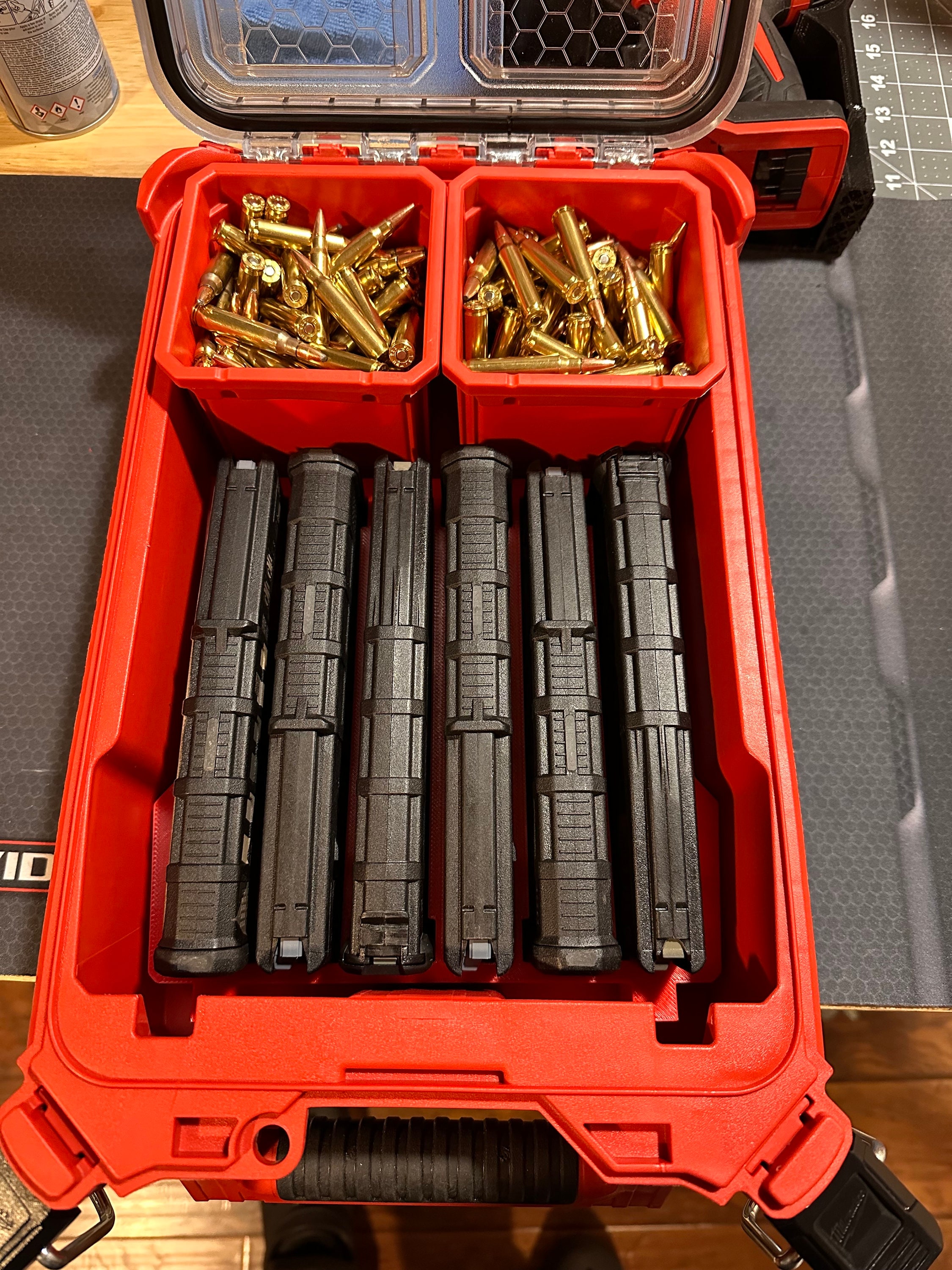 MAGOUT MINI Pmag 6 Magazine (.223) Holder for Your Milwaukee Packout ...