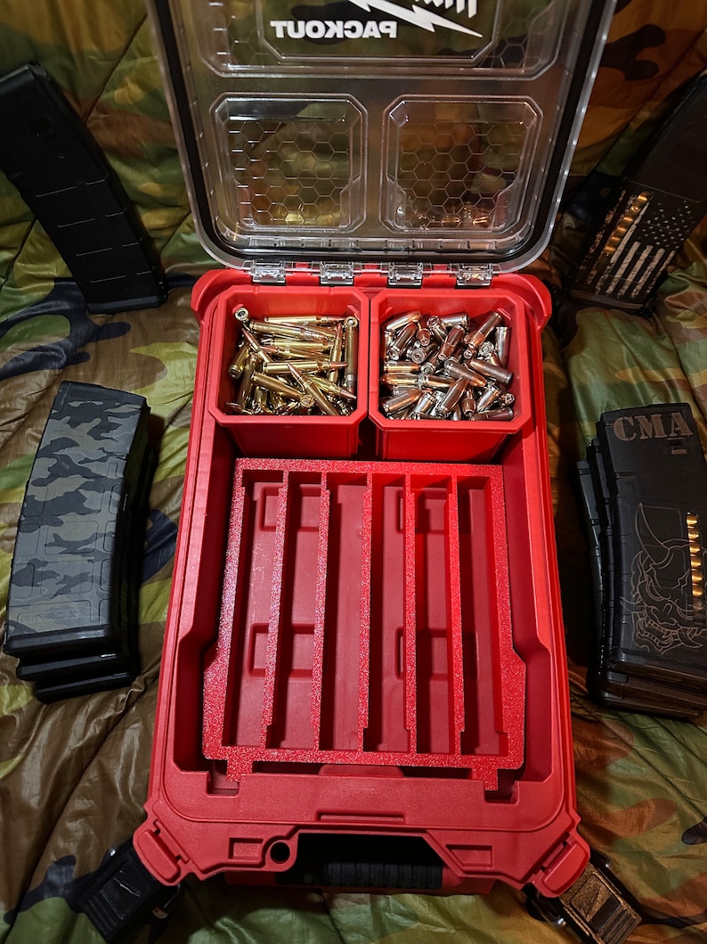 MAGOUT MINI Pmag 6 Magazine (.223) Holder for Your Milwaukee Packout ...