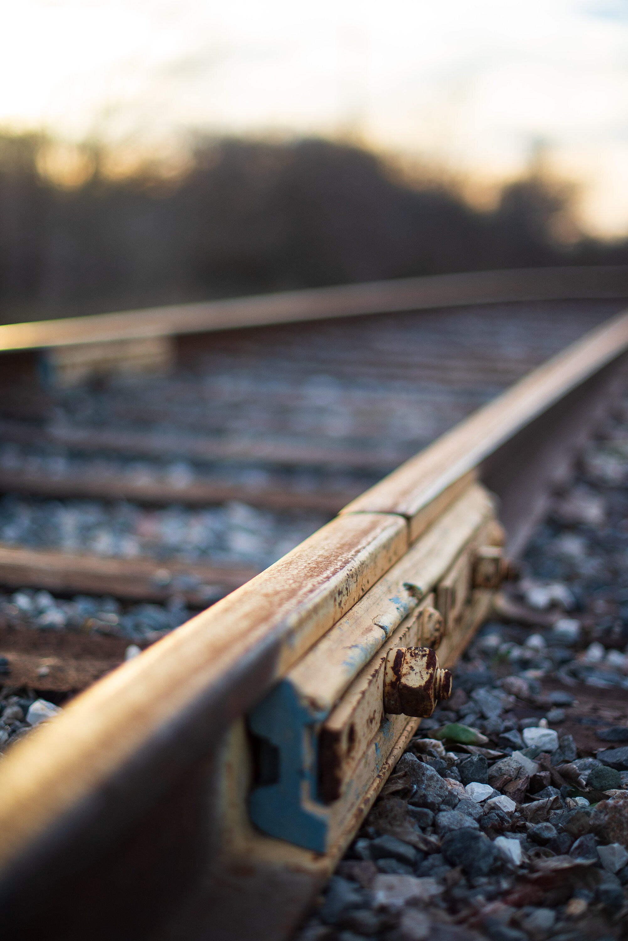 Railroad Track, Color Photo, Fine Art Photography, Giclee Print - Etsy
