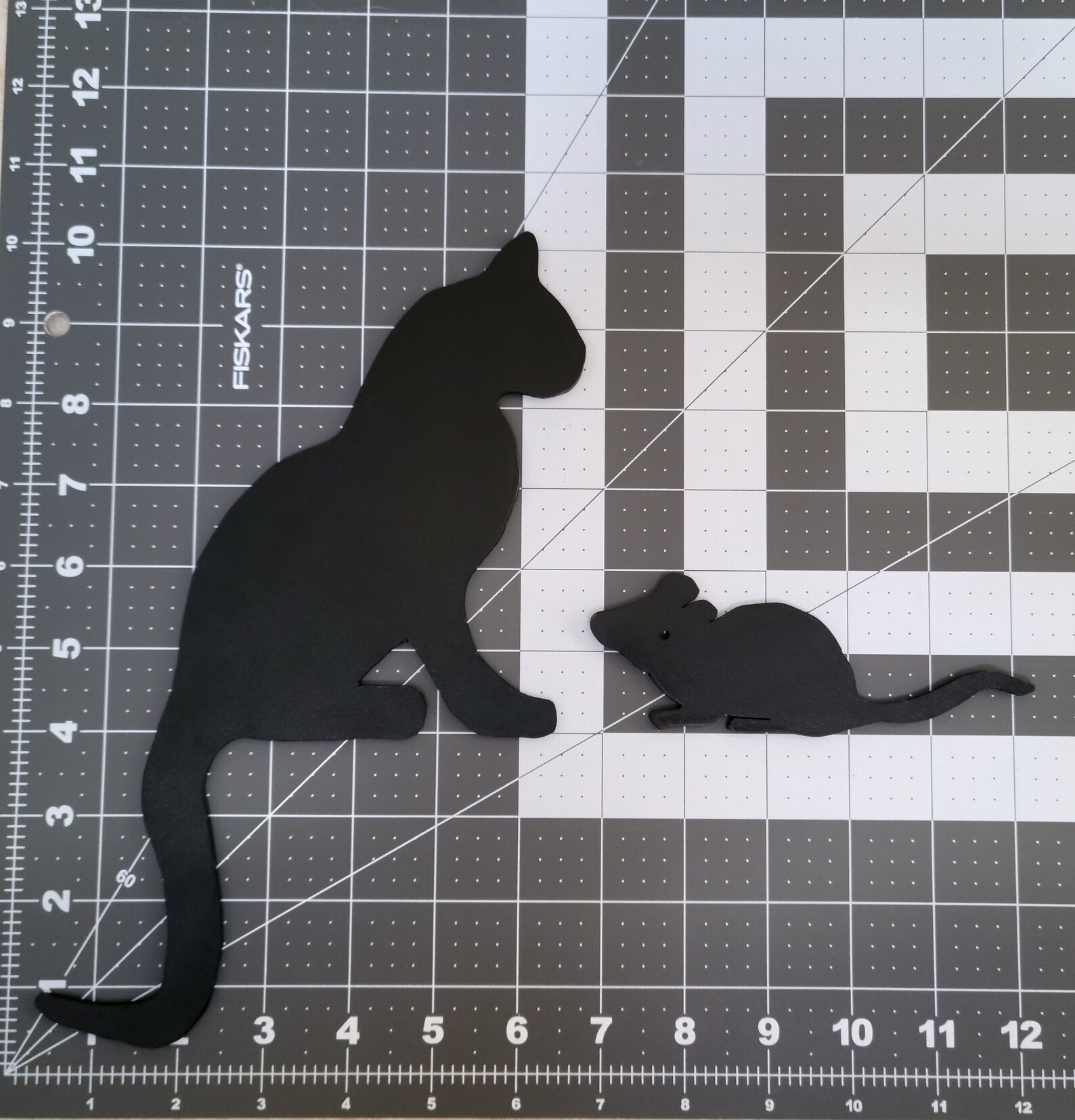Cat and Mouse Door Toppers Duo - Frames, Canvas and Wall Decor Toppers ...