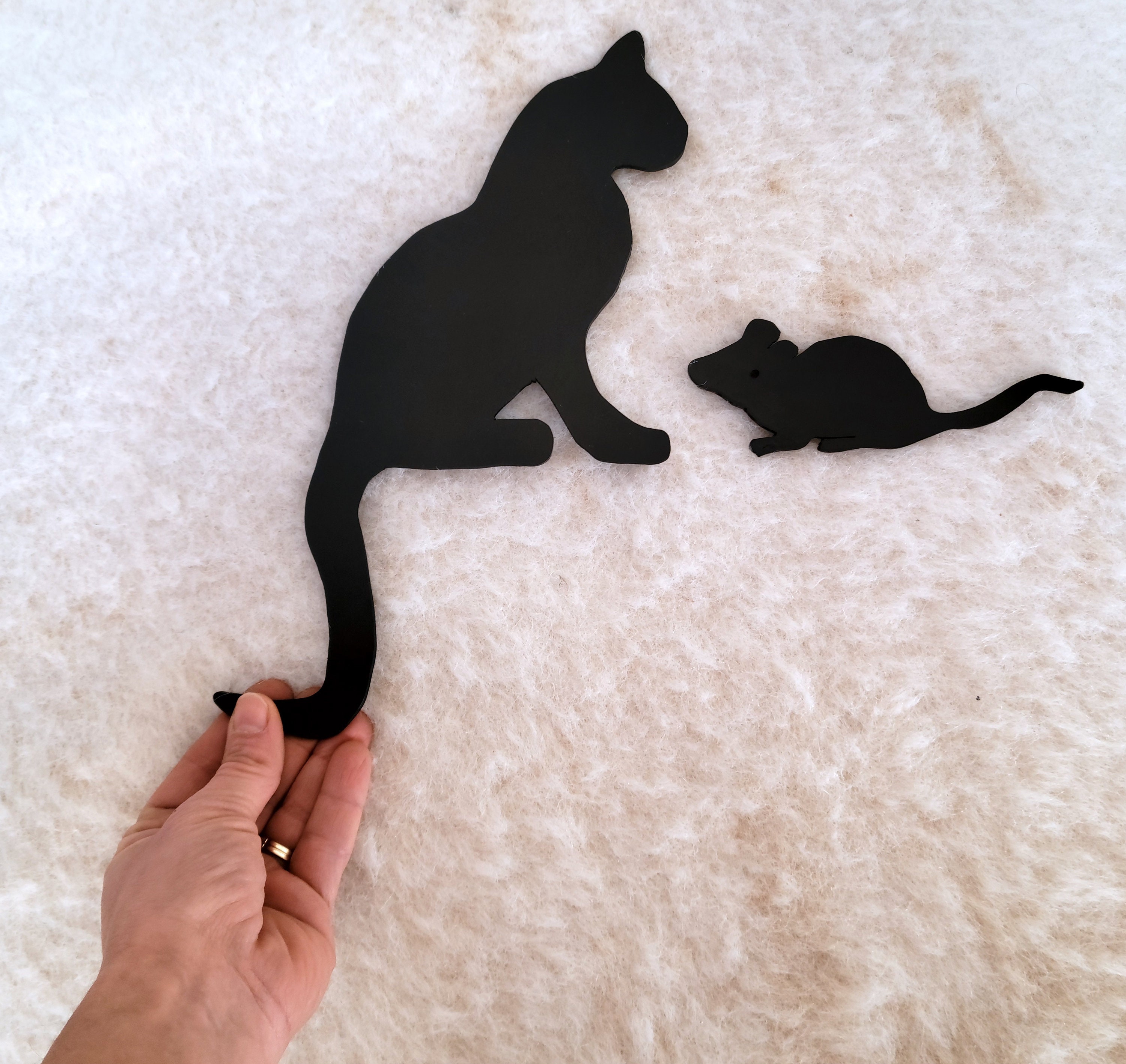 Cat and Mouse Door Toppers Duo - Frames, Canvas and Wall Decor Toppers ...