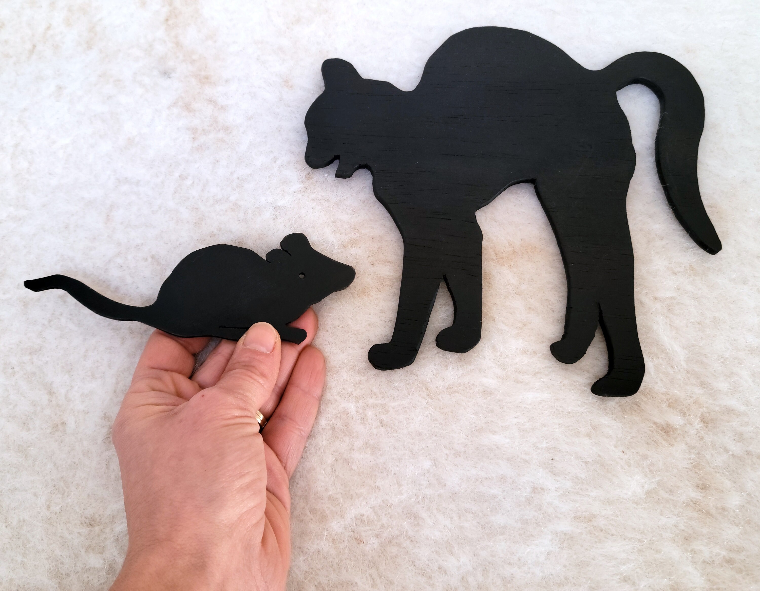 Cat and Mouse Door Toppers Duo - Frames, Canvas and Wall Decor Toppers ...