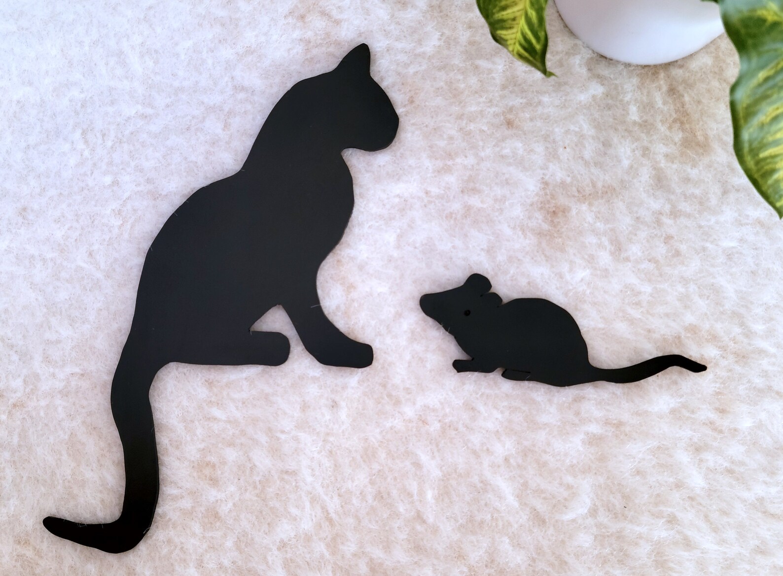 Cat and Mouse Door Toppers Duo - Frames, Canvas and Wall Decor Toppers ...