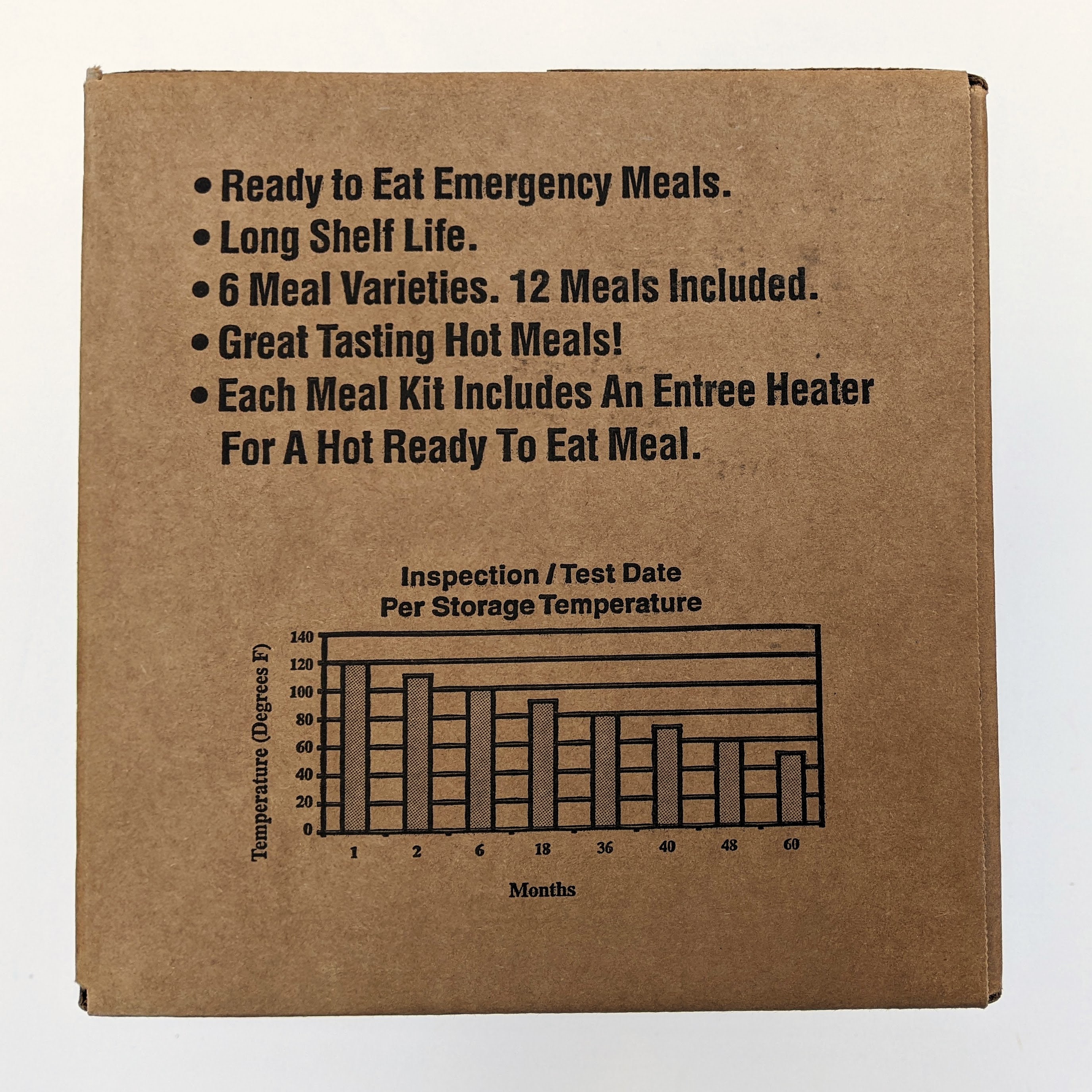 Ameriqual Apack MRE (meal Ready to Eat) Case 12 Meals, 10/2024 ...