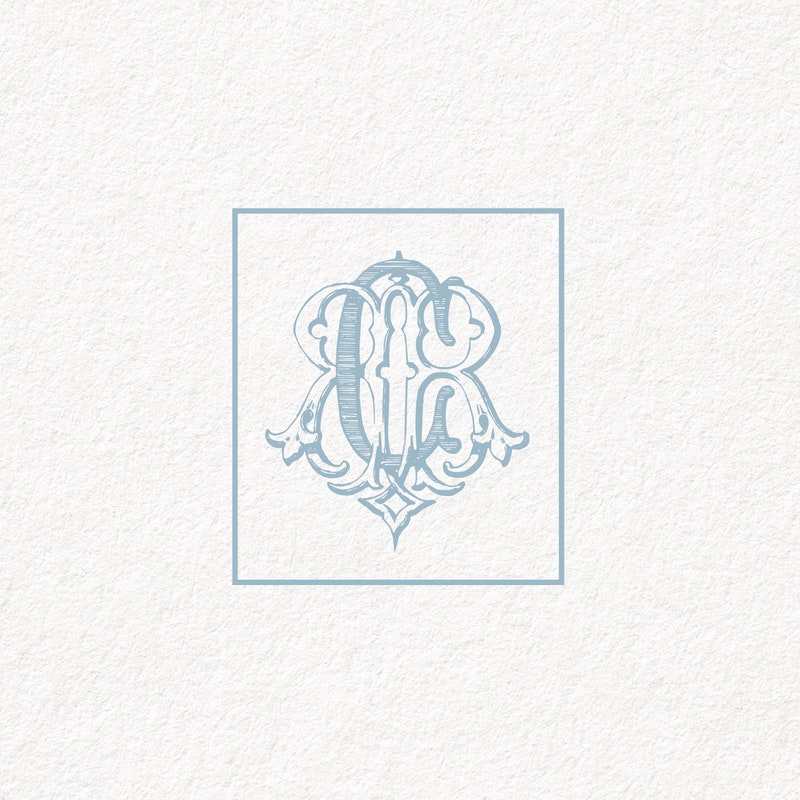 Triple Monogram - Etsy