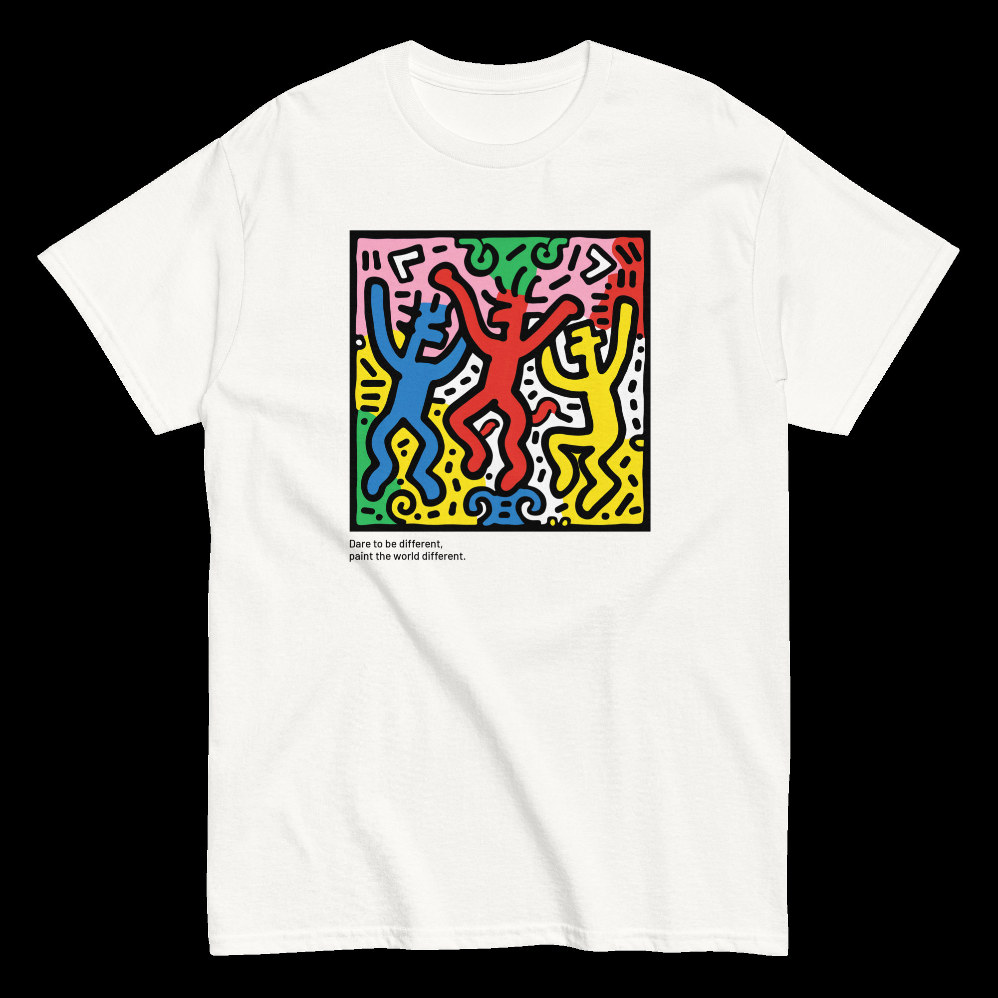 Keith Haring T Shirt | Vintage Shirt | Retro Tee | Graphic T Shirt ...