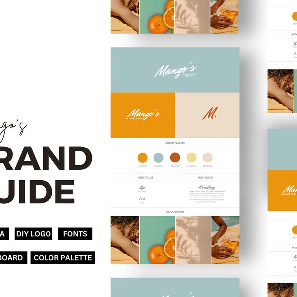 CANVA Thank You Card Thank You Note Business Thank You Branded Card ...