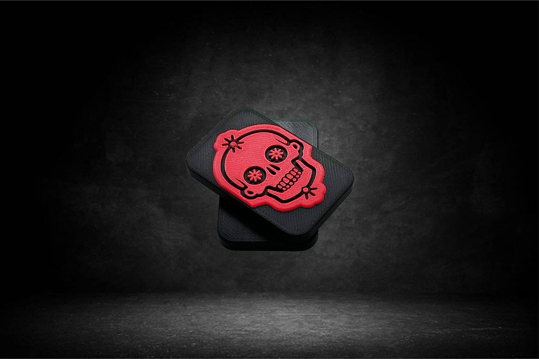 SKULL Fidget Toy, Stress & Anxiety Relief, Fidget Slider, Magnet Fidget ...