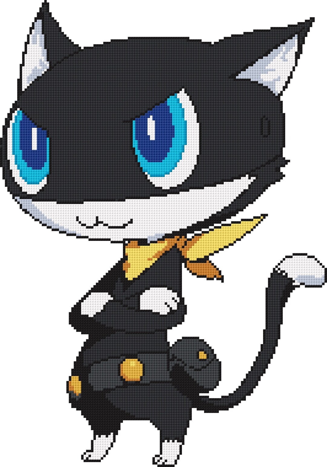 Phantom Thieves Morgana Cross Stitch Pattern - Etsy