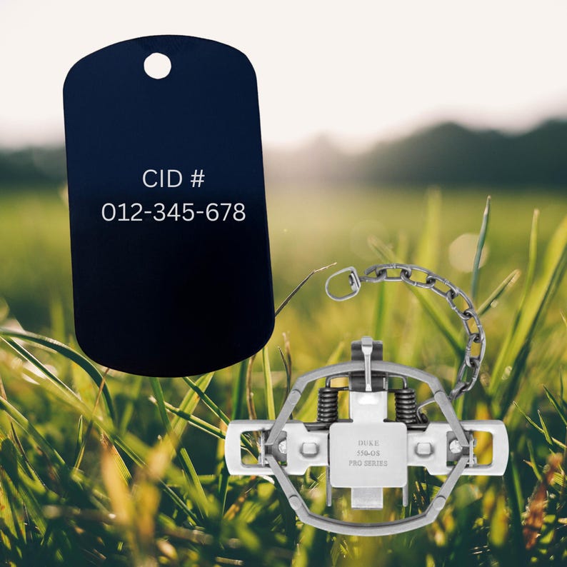 Custom Engraved Trap Tags | Hunting Tags | Laser Engraved ...