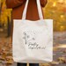 Poetry Canvas Tote Bag -book Bag, Stylish Carry-all, Literary Tote ...