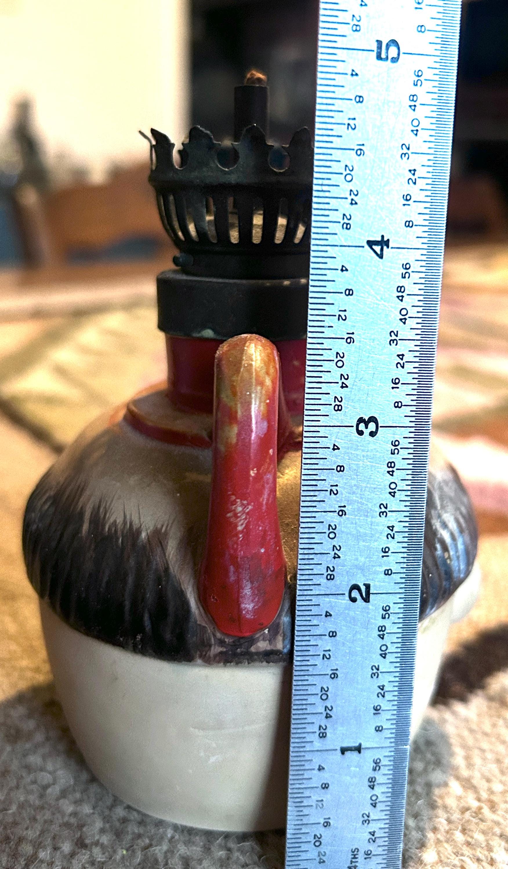 Unusual Vintage Novelty Ceramic Clown Oil Lamp - Etsy