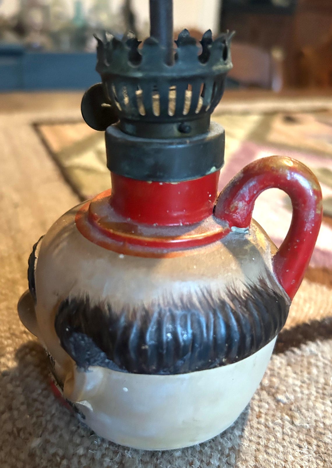 Unusual Vintage Novelty Ceramic Clown Oil Lamp - Etsy