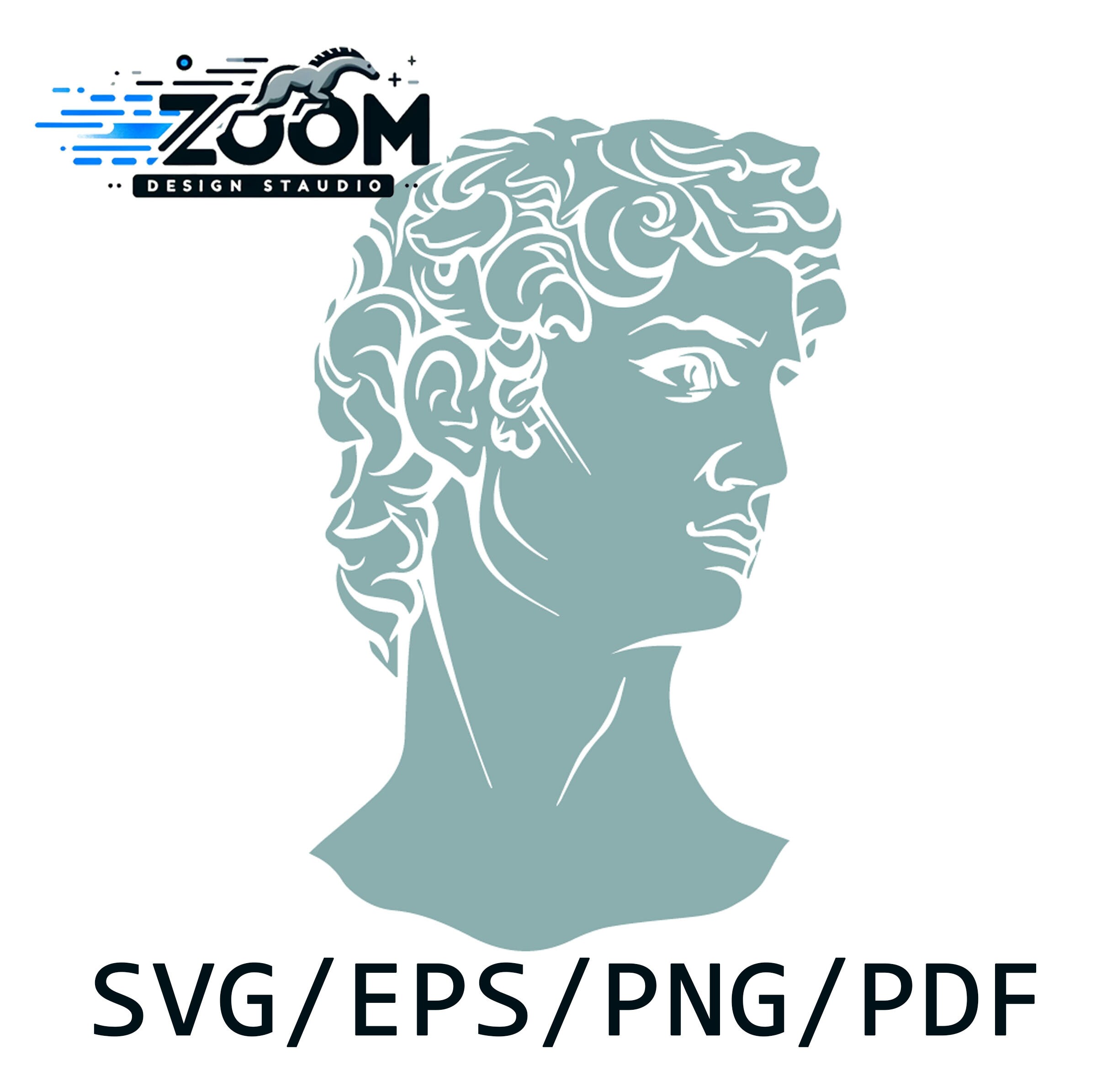 Michelangelo's David Inspired Art - Digital Download, Printable Wall ...
