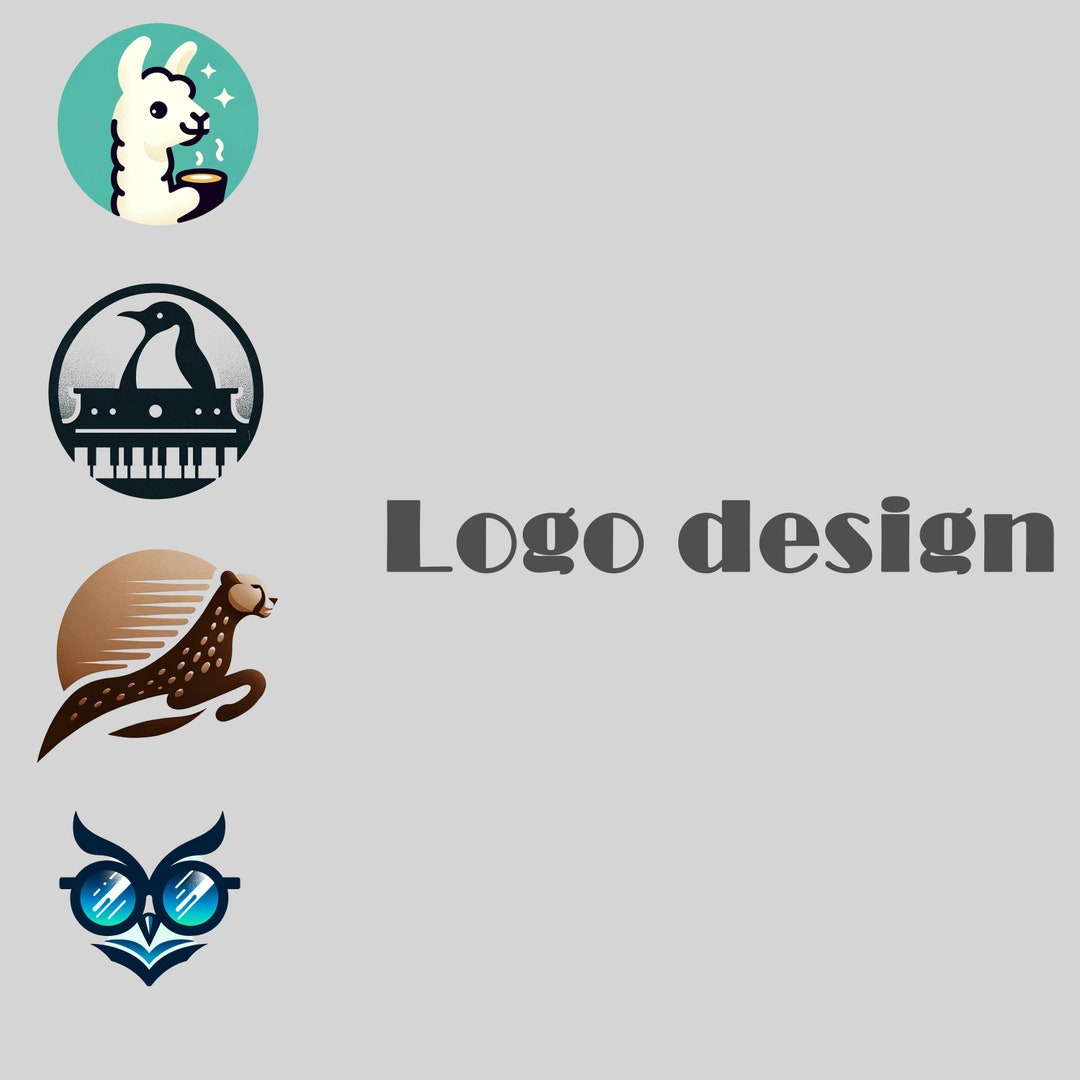 Personalized Cute Creative Theme Logo Design - Bespoke Graphic Design ...