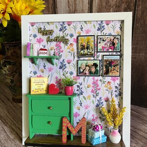 Personalized 3D Miniature Frame, Custom Photo Frame, Handmade Gift ...