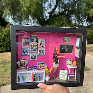 College Graduation Gift Shadow Box Wedding Shadow Box Miniature ...
