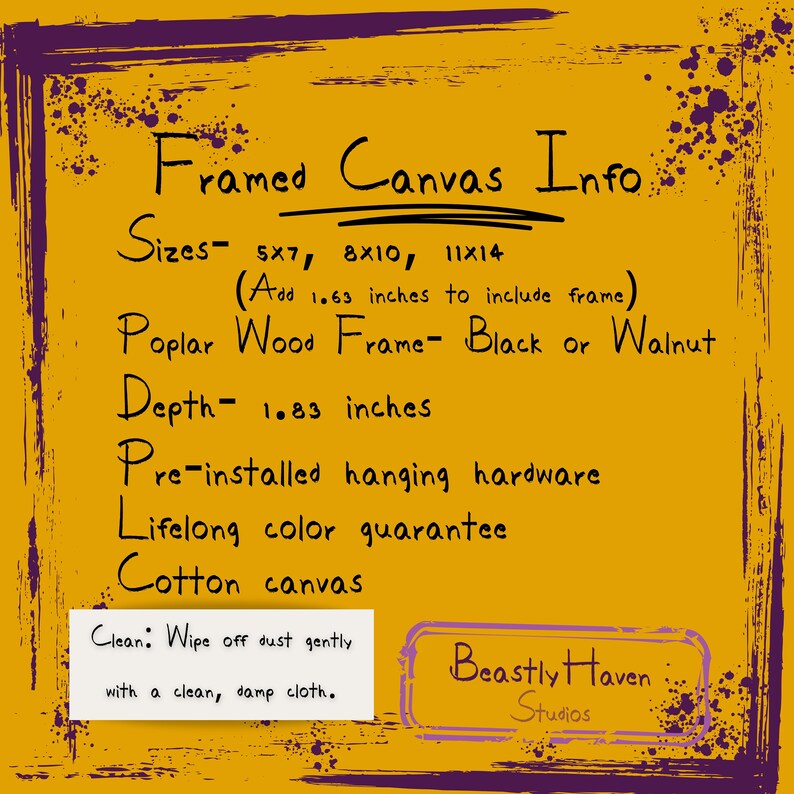 Whimsical Cryptid Wall Art, Jackalope Gallery Canvas Framed Art, Quirky ...