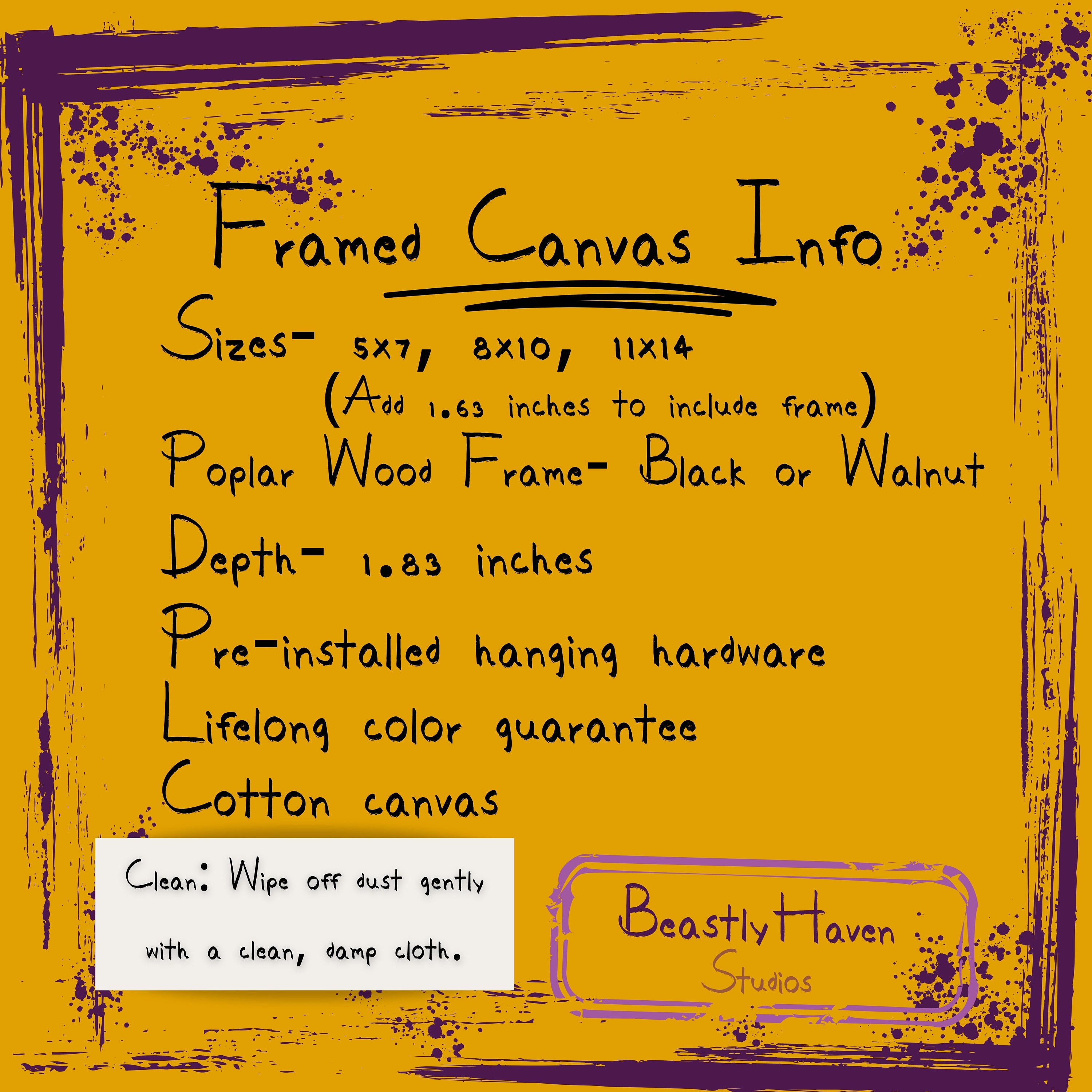 Whimsical Cryptid Wall Art, Jackalope Gallery Canvas Framed Art, Quirky ...