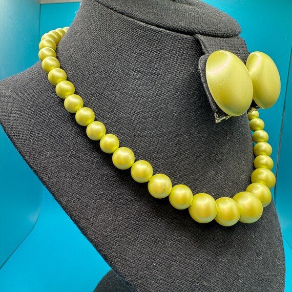 Beautiful Vintage 1950's Mid-Century Chartreuse Yello… - Gem